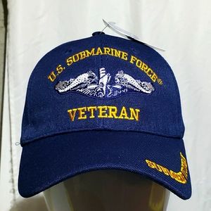Accessories | Military Us Navy Submarine Force Veteran Hat | Poshmark